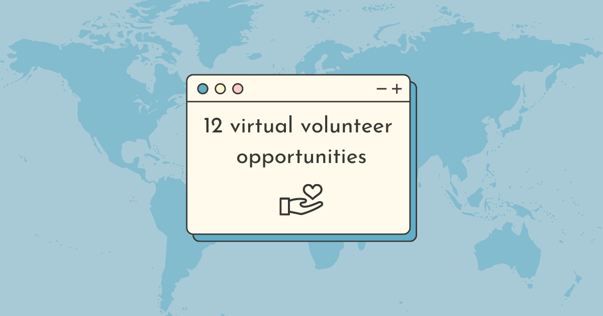 WhoCanBeThere - 12 Meaningful Virtual Volunteer Opportunities
